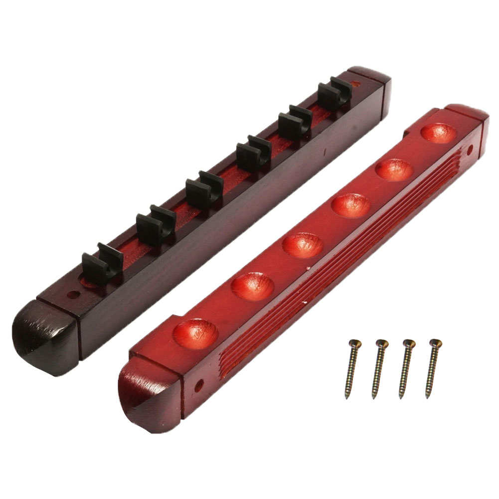 Wholesale Billiard Cue Stick Rack Professional Solid Wood Holder ...
