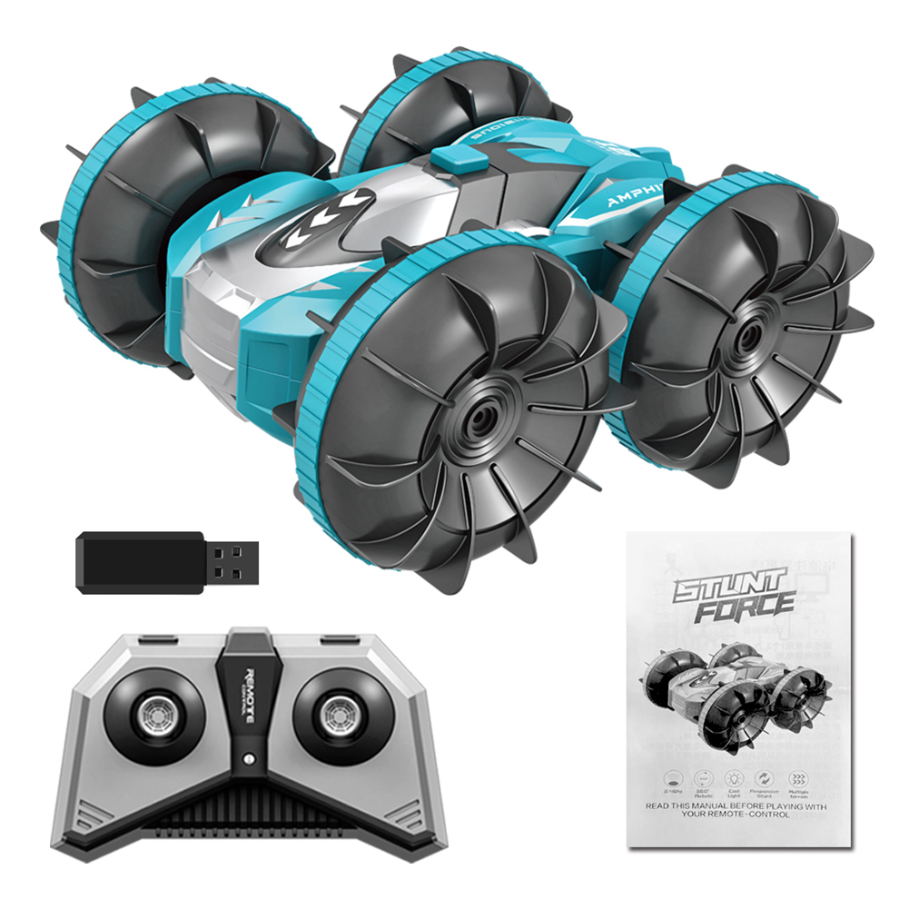Wholesale 2.4g Remote Control Amphibious Vehicle Remote Control Stunt ...