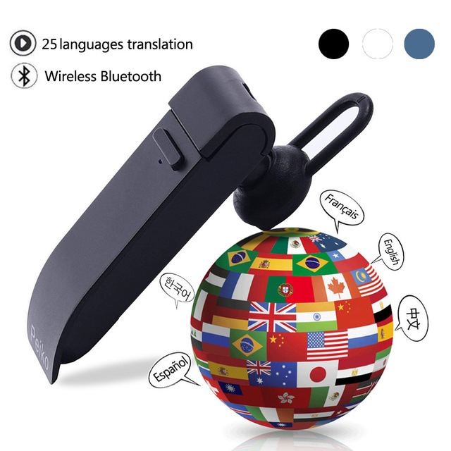 Wholesale 25 Languages Translation Headphones Smart Voice Translator ...