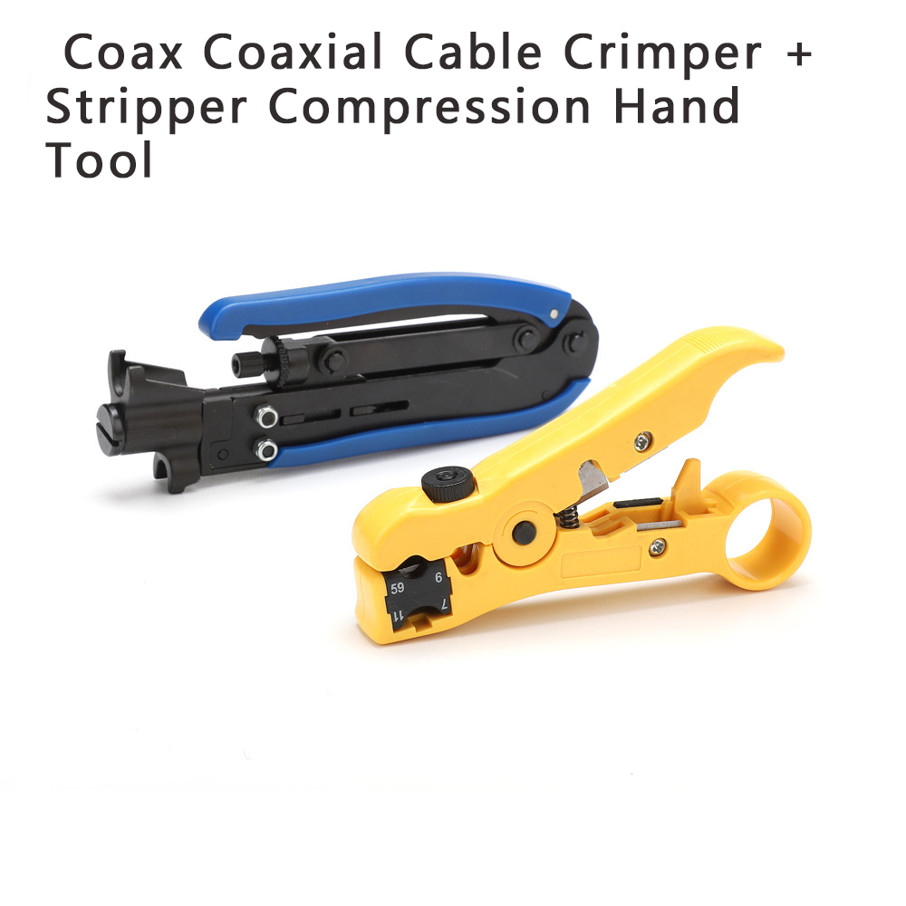Wholesale Multitool Wire Stripping Squeezing Pliers Coaxial Cable Cold ...