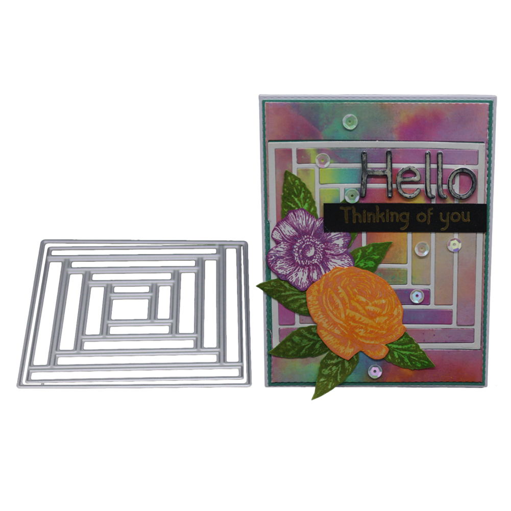 Wholesale 2018 Dies Labyrinth Frame Craft Die for Scrapbooking Party ...