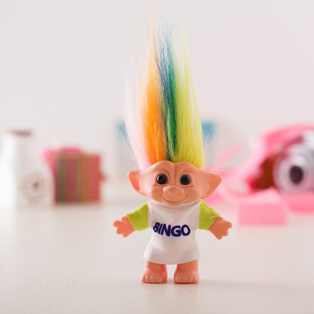 Wholesale 10cm Troll Doll Figures With Bingo Leprechauns Dam Toys Russ ...