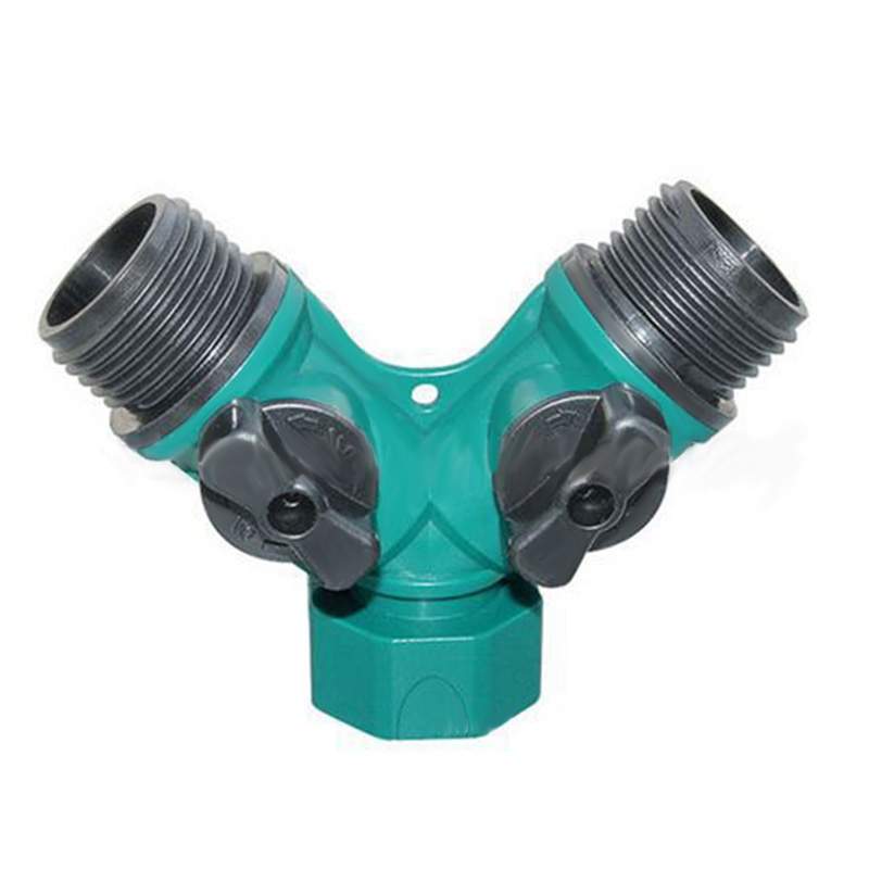 Wholesale Garden Y-type Valve Plastic Splitter Pipes Watering Connector ...