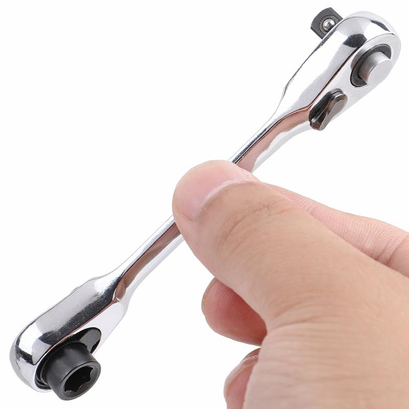 Wholesale 1/4 "Mini Ratchet Wrench Lot Handle Head-Small Wrench Socket ...