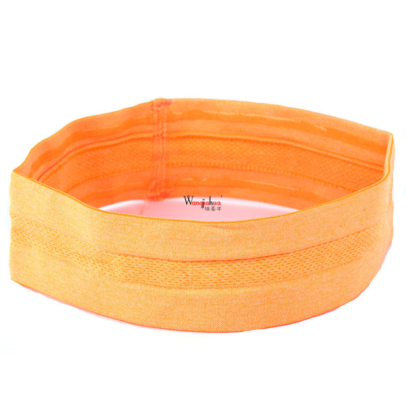 Wholesale Elastic Absorbent Sweat Bands Yoga Running Fitness Headband ...