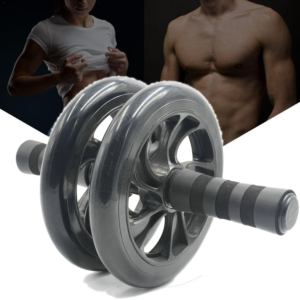 Wholesale Multifunctional Device Double Roller Abdominal Fitness Wheel ...