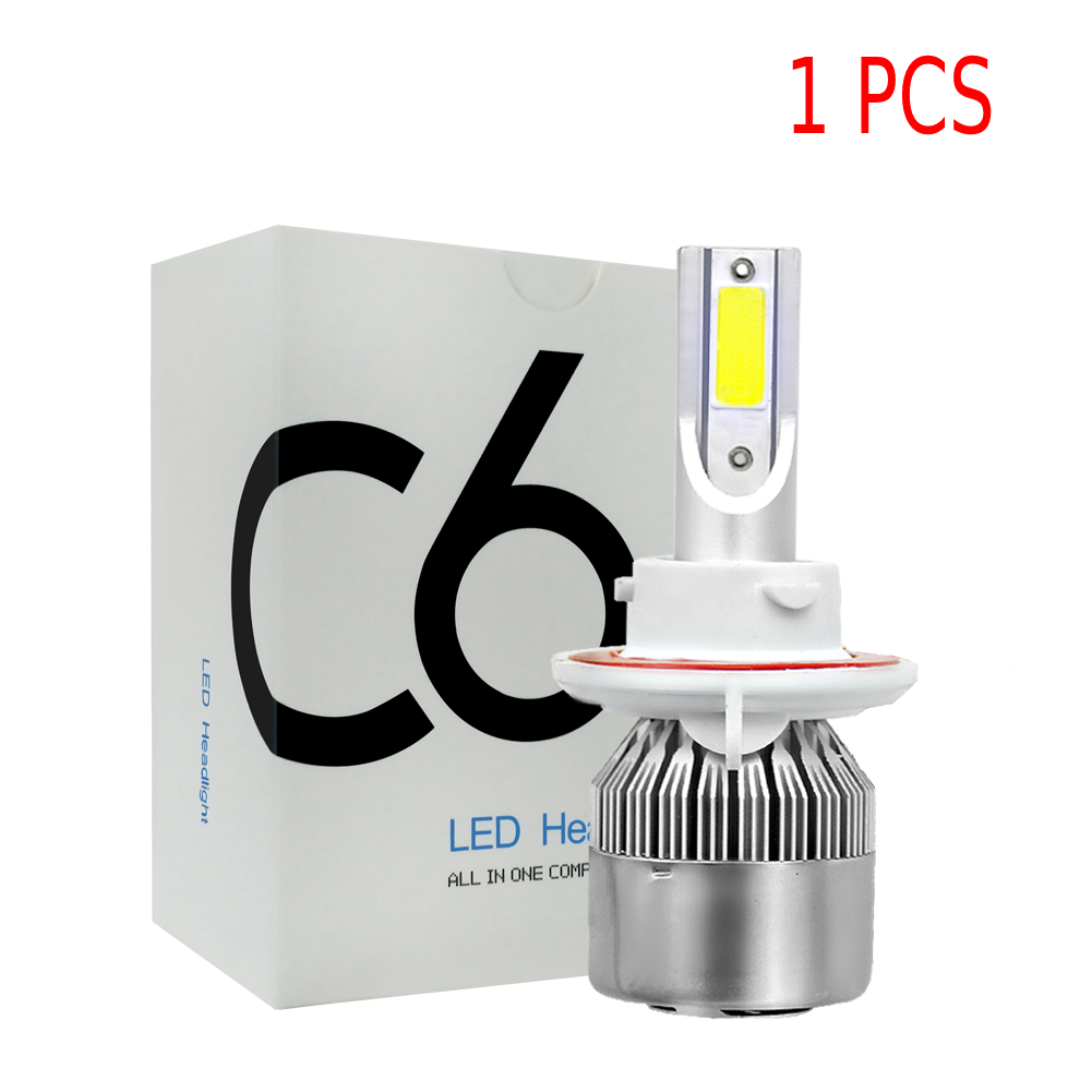 Wholesale 1PC Universal High Power Auto Bulbs C6 Car LED Headlights ...