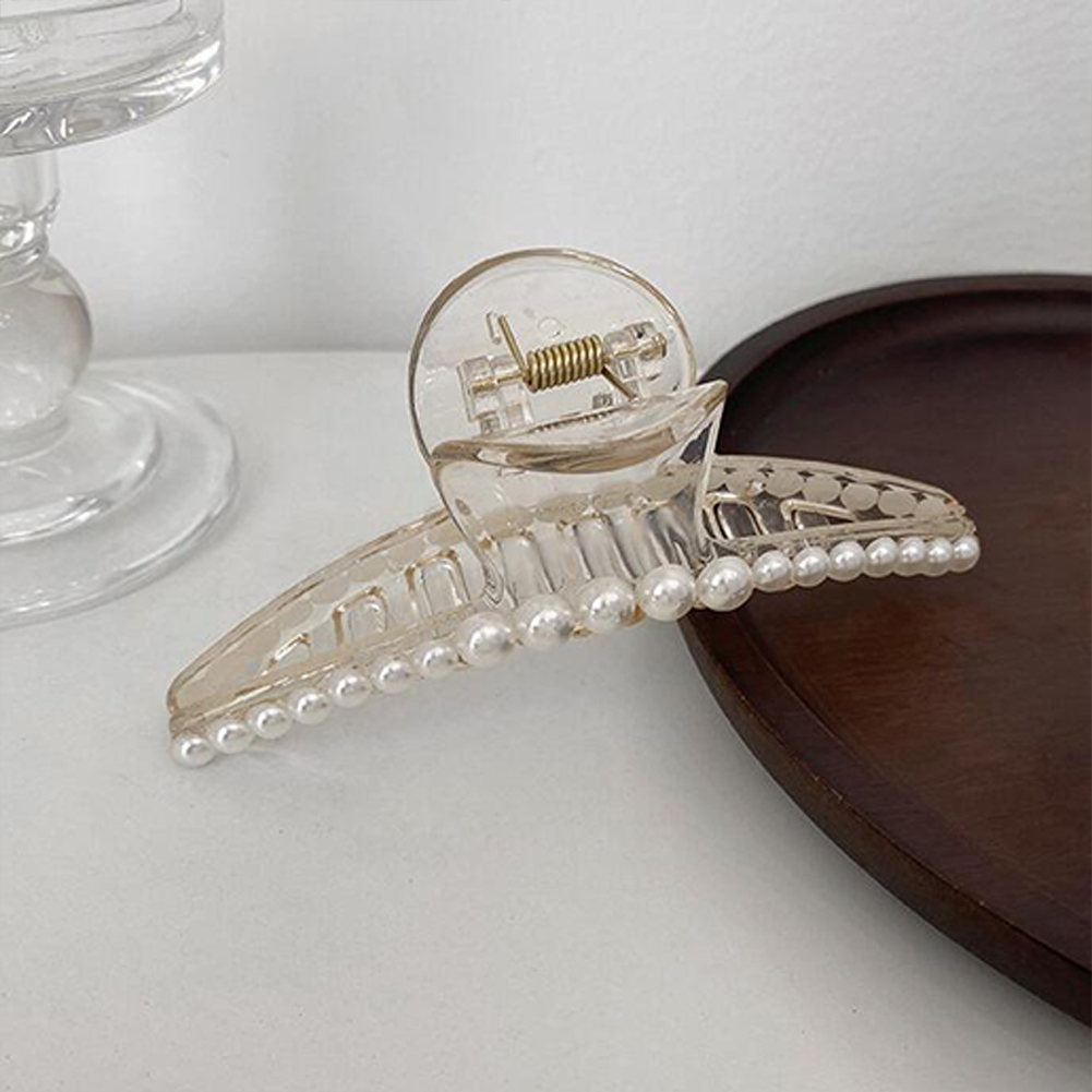 Wholesale Hair Clip Pearl Plate Hair Side Clip Hairpin Grasping Clip ...