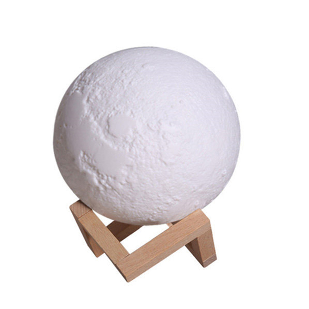 Wholesale 880ML Large Capacity Desktop 3d LED Moon Lamp Humidifier with ...