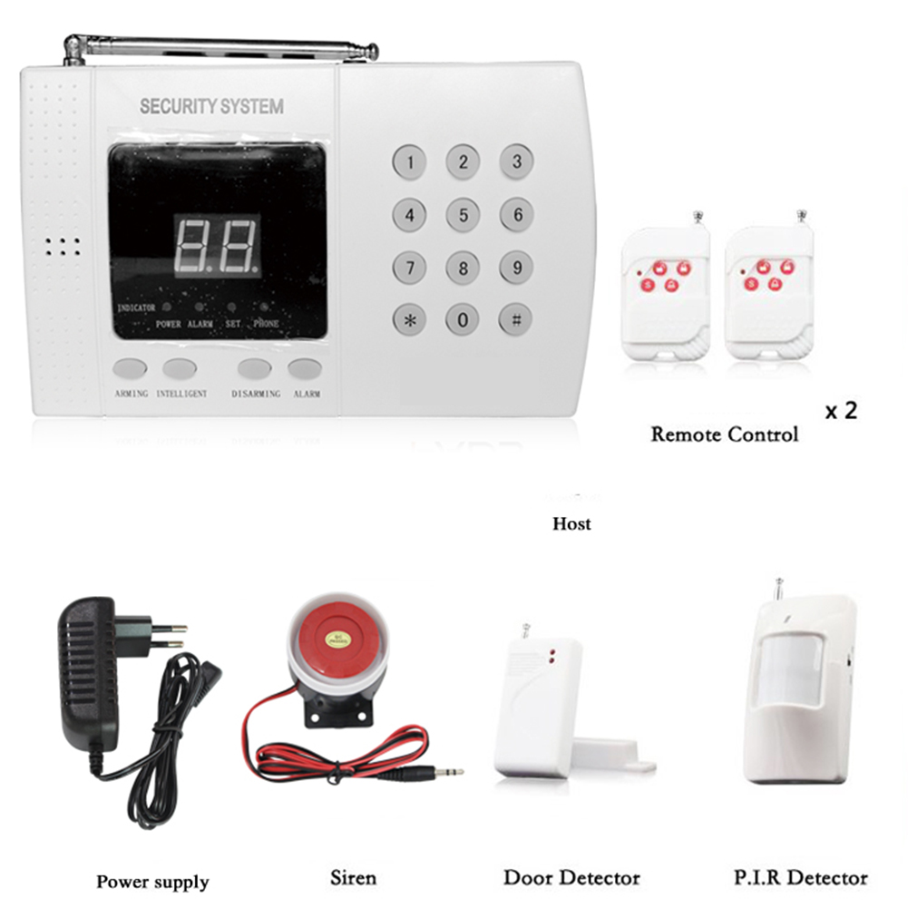 Wholesale 99 Ways Wireless GSM Alarm System Household Infrared Alarm UK ...
