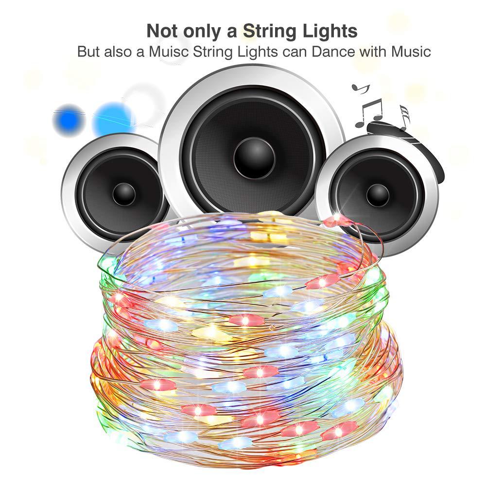 Wholesale USB Charging Sound Activated Music String Lights for Party ...