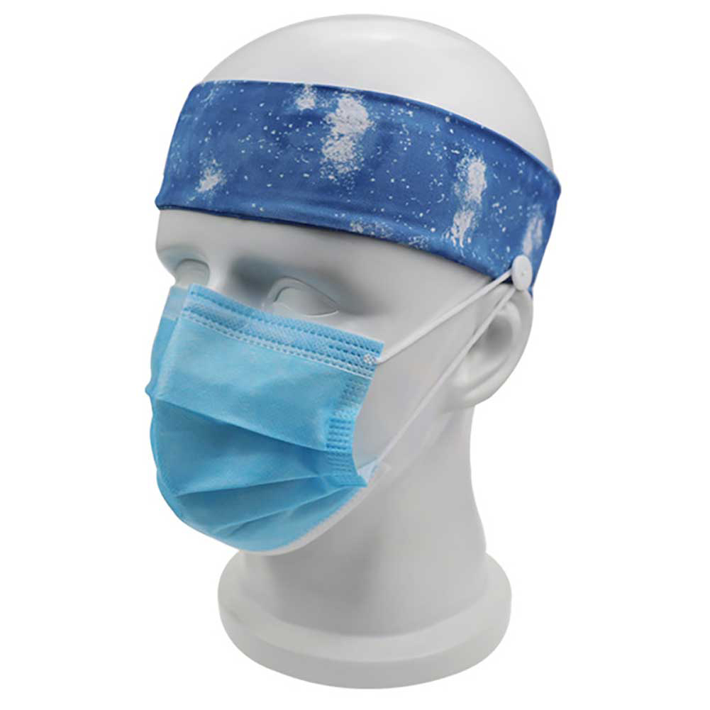 Wholesale Antiskid Headband Face Masks Earache Proof Elastic Headband ...