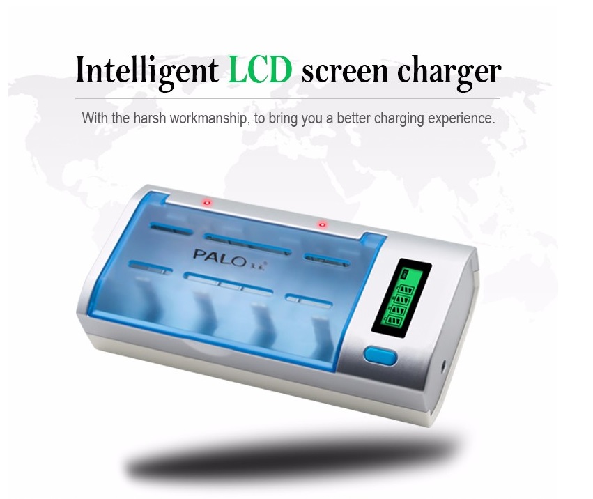 Wholesale Rechargeable LCD Display Smart Screen Battery Charger for Ni ...