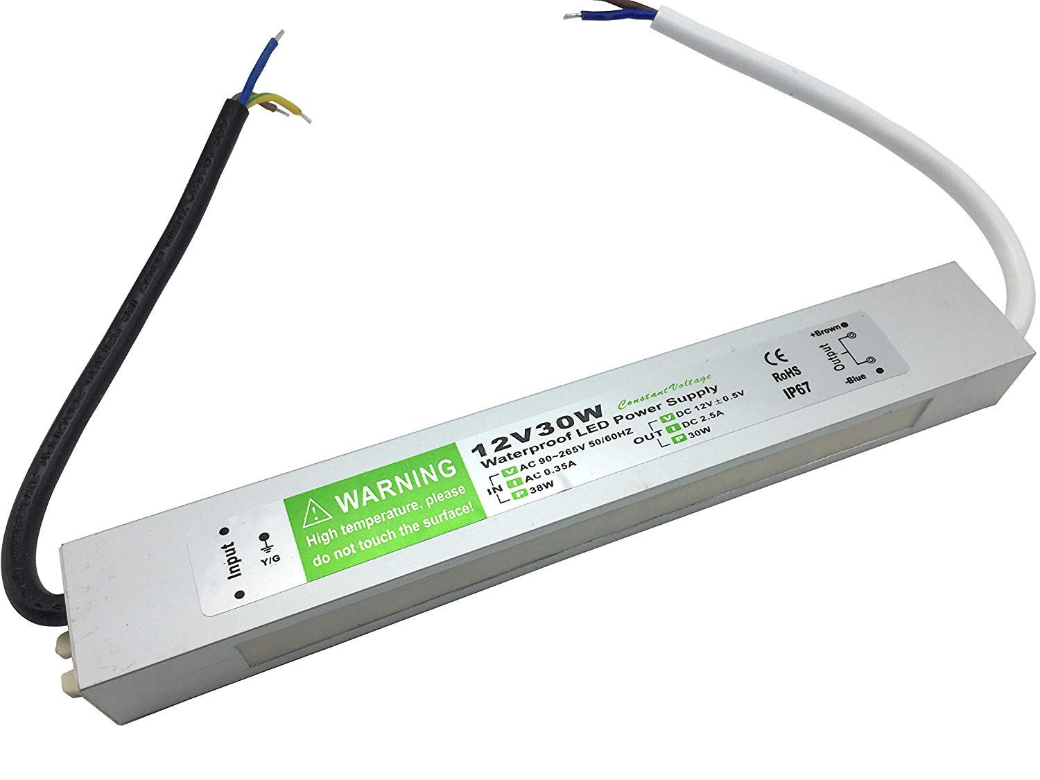 Wholesale 12V IP67 Waterproof LED Power Supply Aluminum Alloy ...