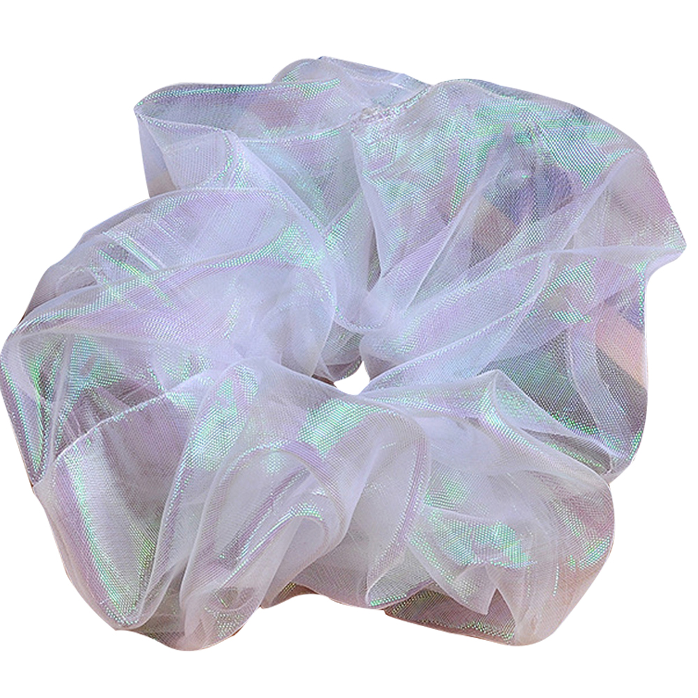 Wholesale Women Girl Tulle Hair Rope Fantasy Mermaid Elastic Rubber ...