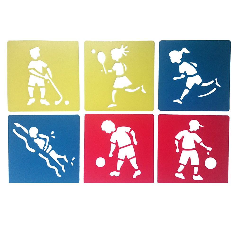 Wholesale 6Pcs Drawing Board Copy Board Diy Christmas Color Painting ...