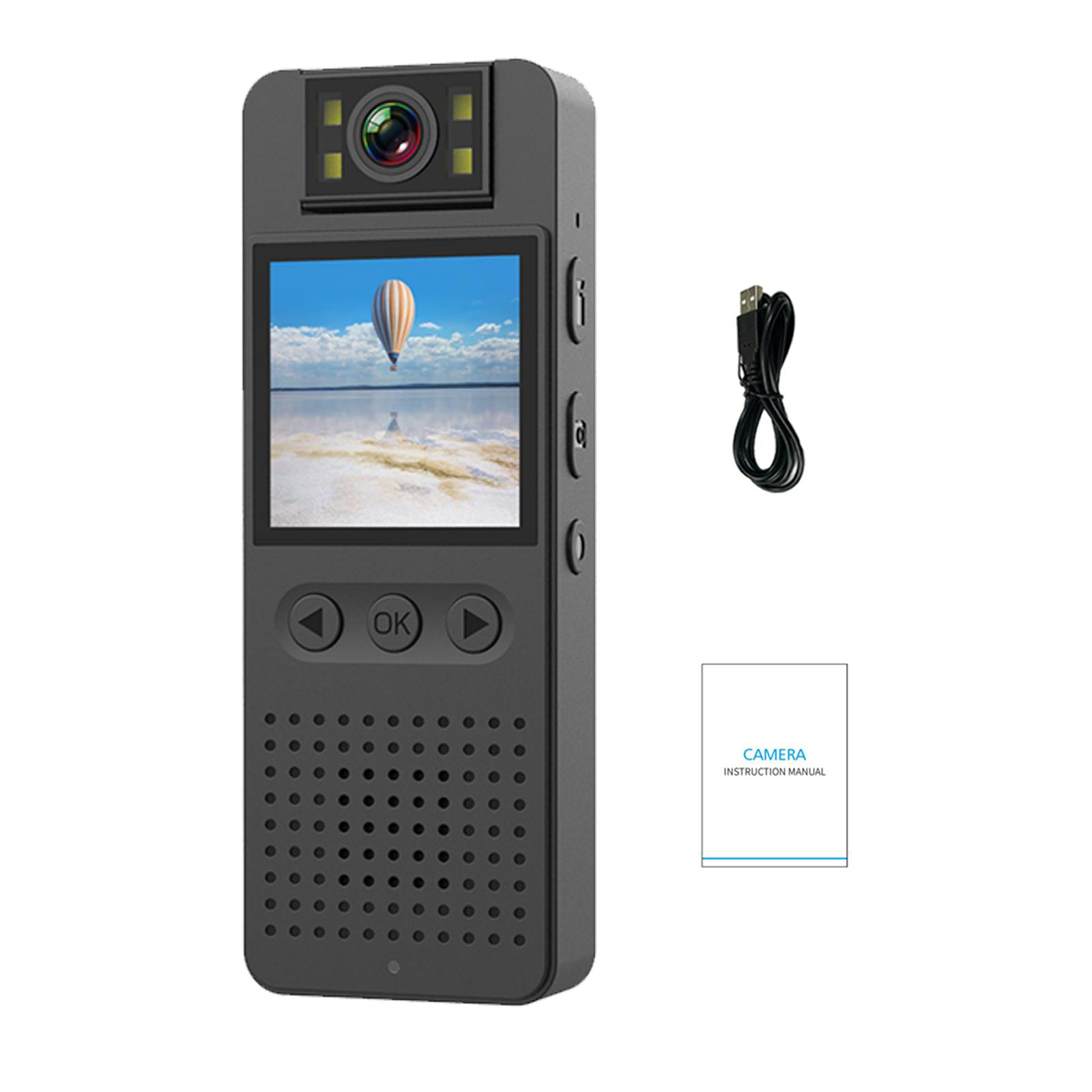 Wholesale Cs06 HD Video Recorder Rotatable Lens Back Clip Camera ...