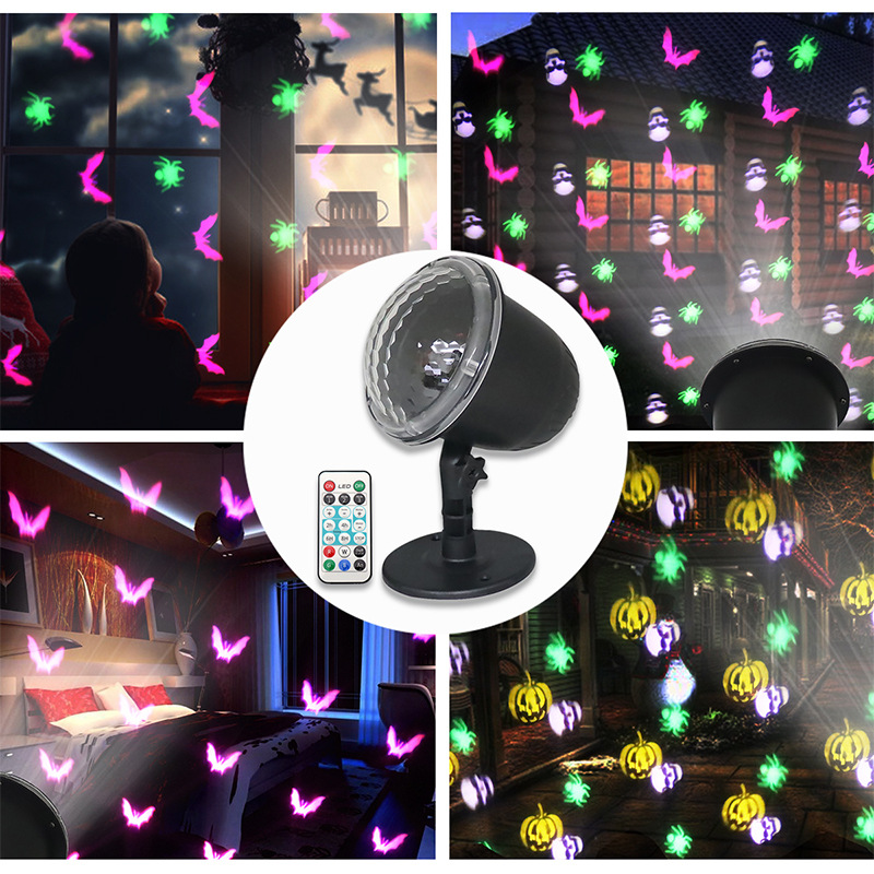Wholesale LED Halloween Party Theme Series Projector Light with Remote ...