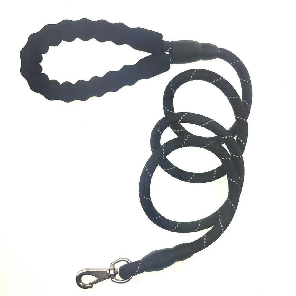 Wholesale Dog Rope Lead Leash Training Padded Handle Reflective Nylon ...