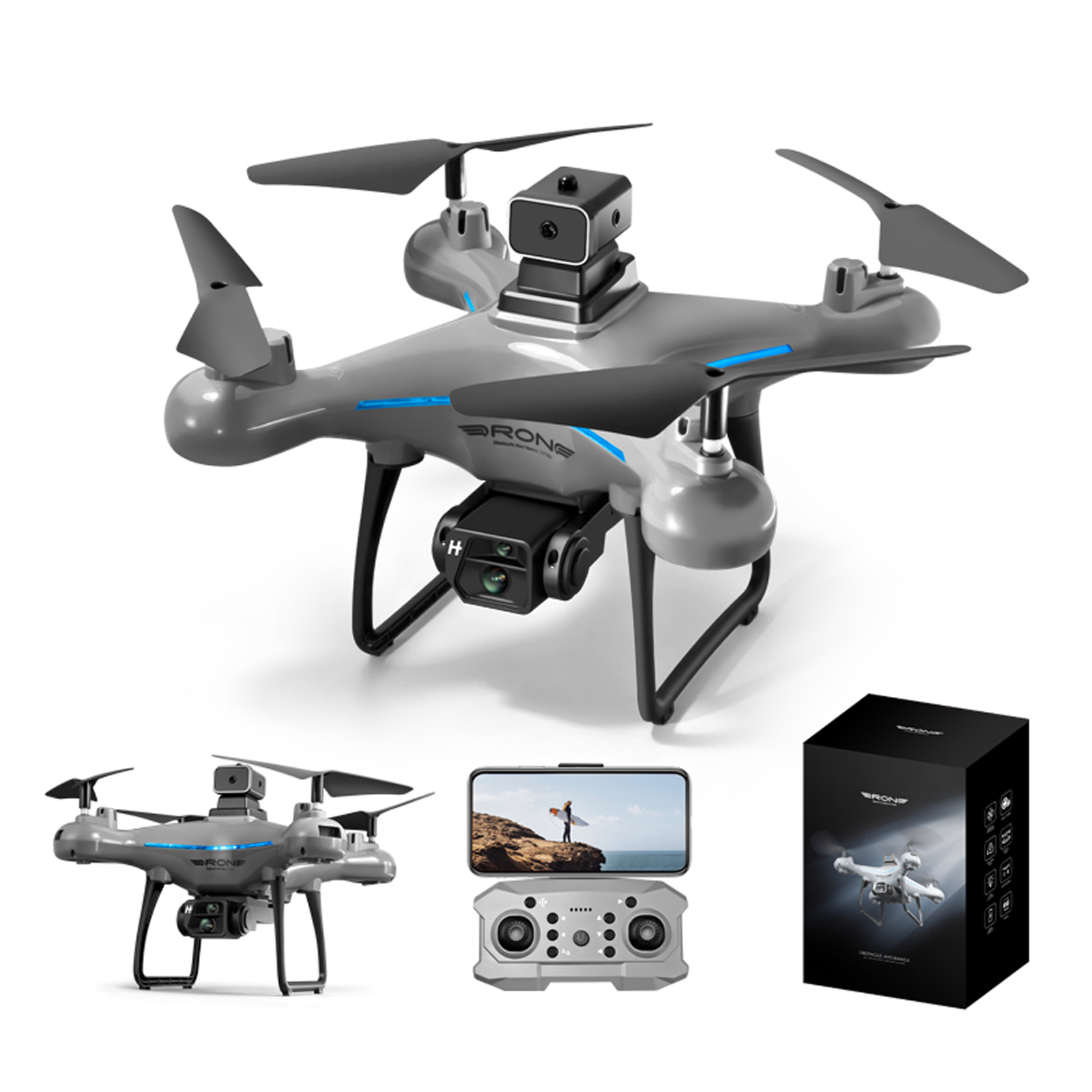 Wholesale Ky102 5g RC Drone with 4k Camera 4-Way Automatic Obstacle ...