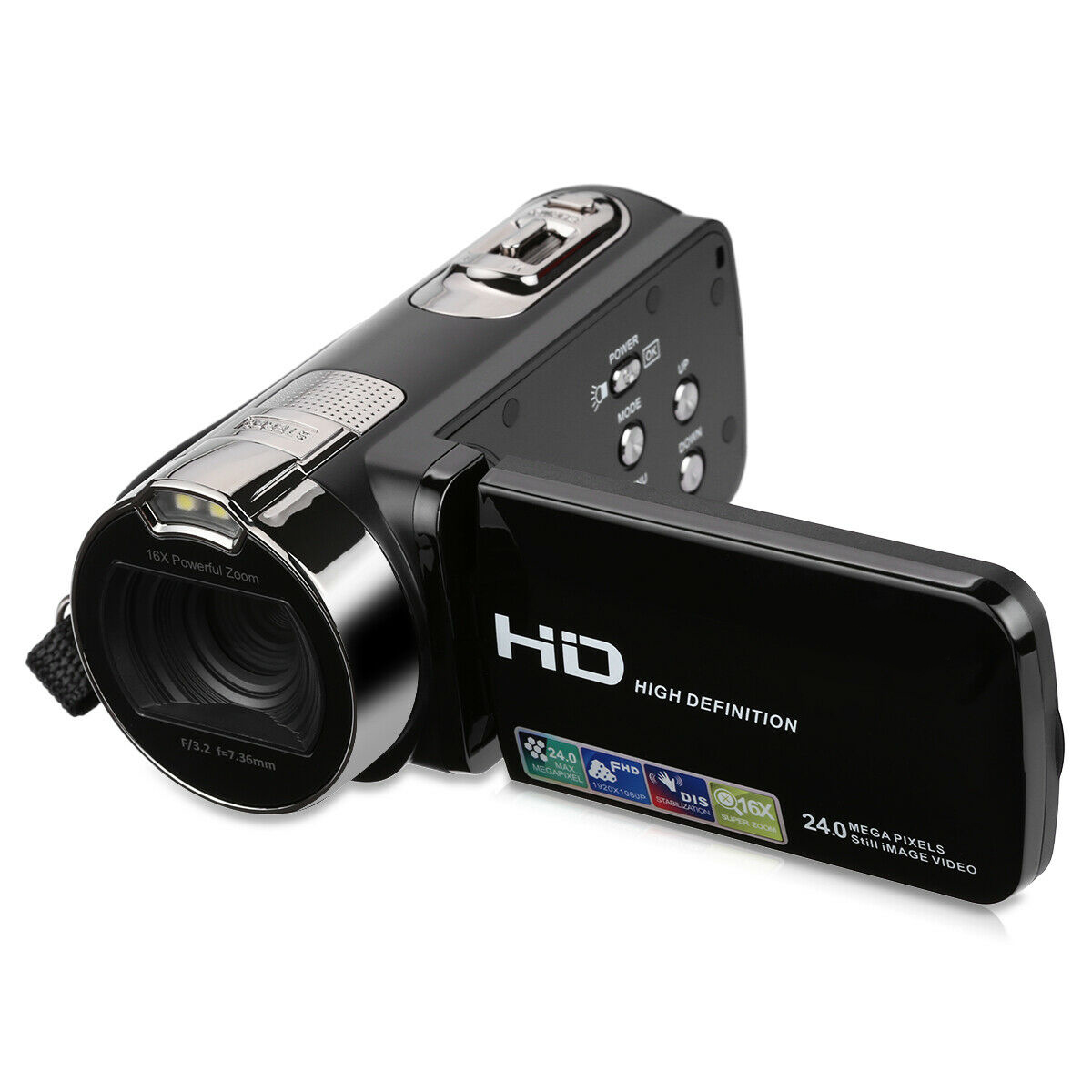 Wholesale FHD 1080P 24MP 2.7"TFT LCD 16XZOOM Digital Video Recorder DV ...