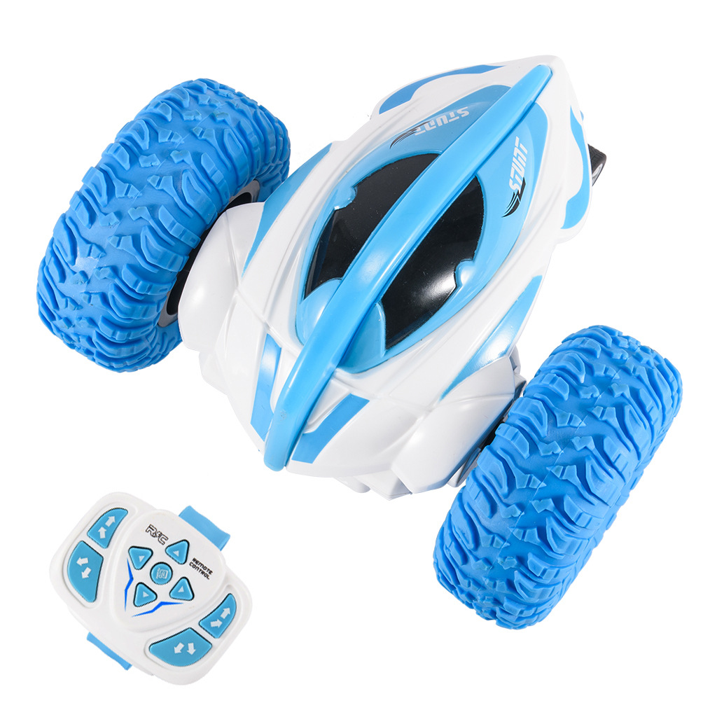 Wholesale RC Stunt Cars 2.4G Remote Control Tumbling Car Double-Sided Driving 360-degree ...
