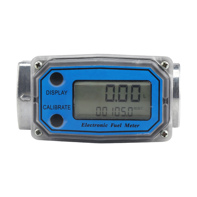 Wholesale 1 Inch Electric Flow Meter for Diesel Oil Methanol Water blue ...