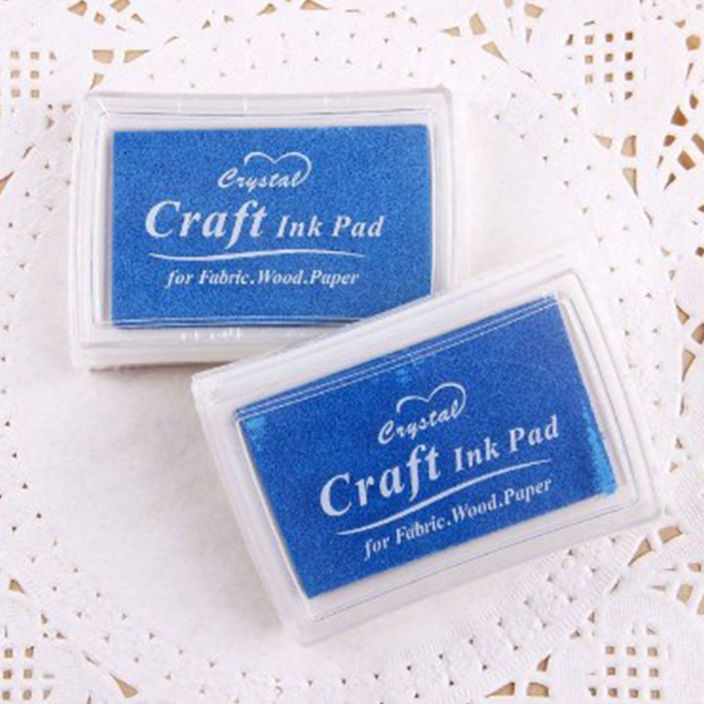 Wholesale DIY Ink Pad Multicolour Inkpad Stamp Decoration Fingerprint ...