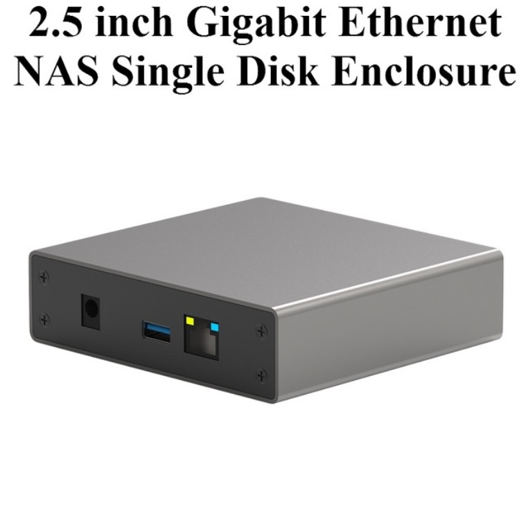 Wholesale Gigabit Ethernet NAS HDD Enclosure Smart HDD Case for 2.5'' 3 ...