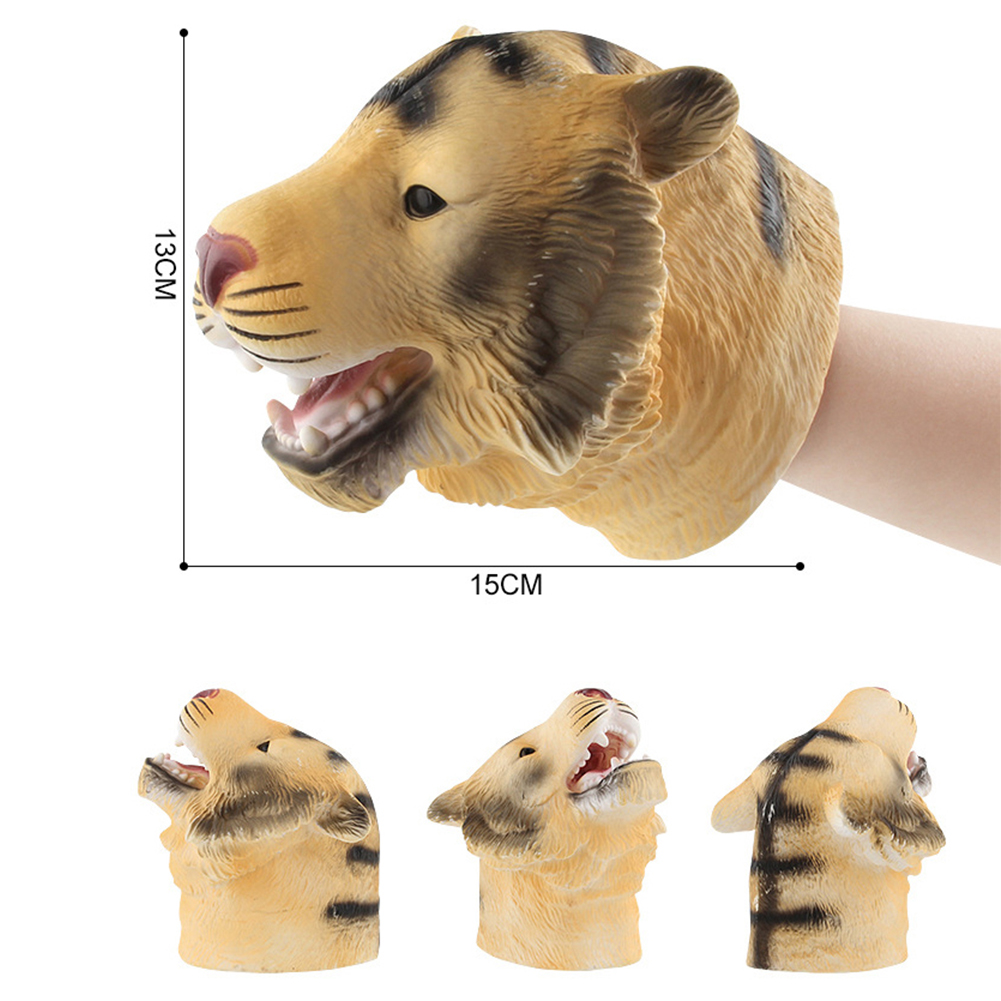 Wholesale Simulate Animal Hand Puppet Head Hand Puppet Playing Fun Toy ...