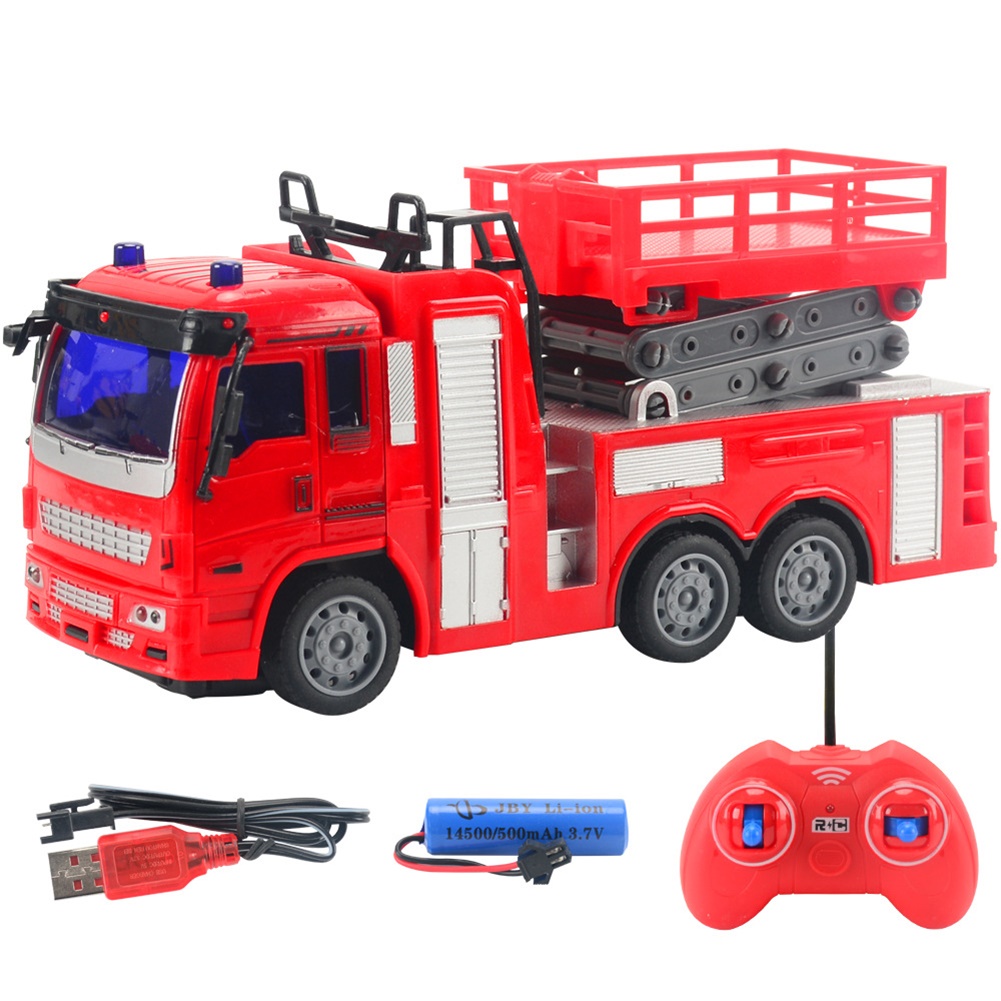 Wholesale Children Wireless Remote Control Engineering Car Fire Truck ...