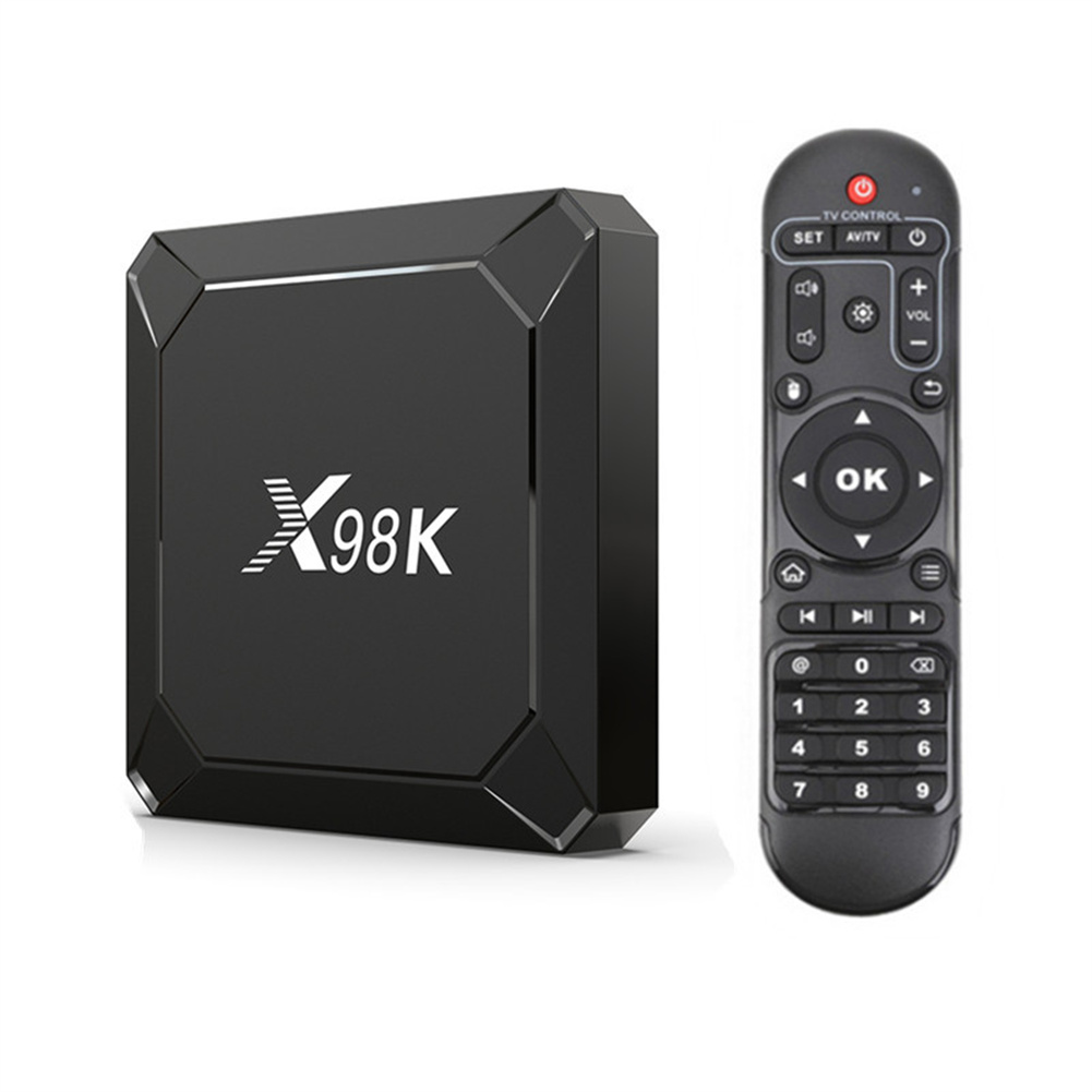 Wholesale X98K Smart TV Box HD 8K with RC Digital Player 2.4G 5G Dual-Band WIFI Video Player for ...