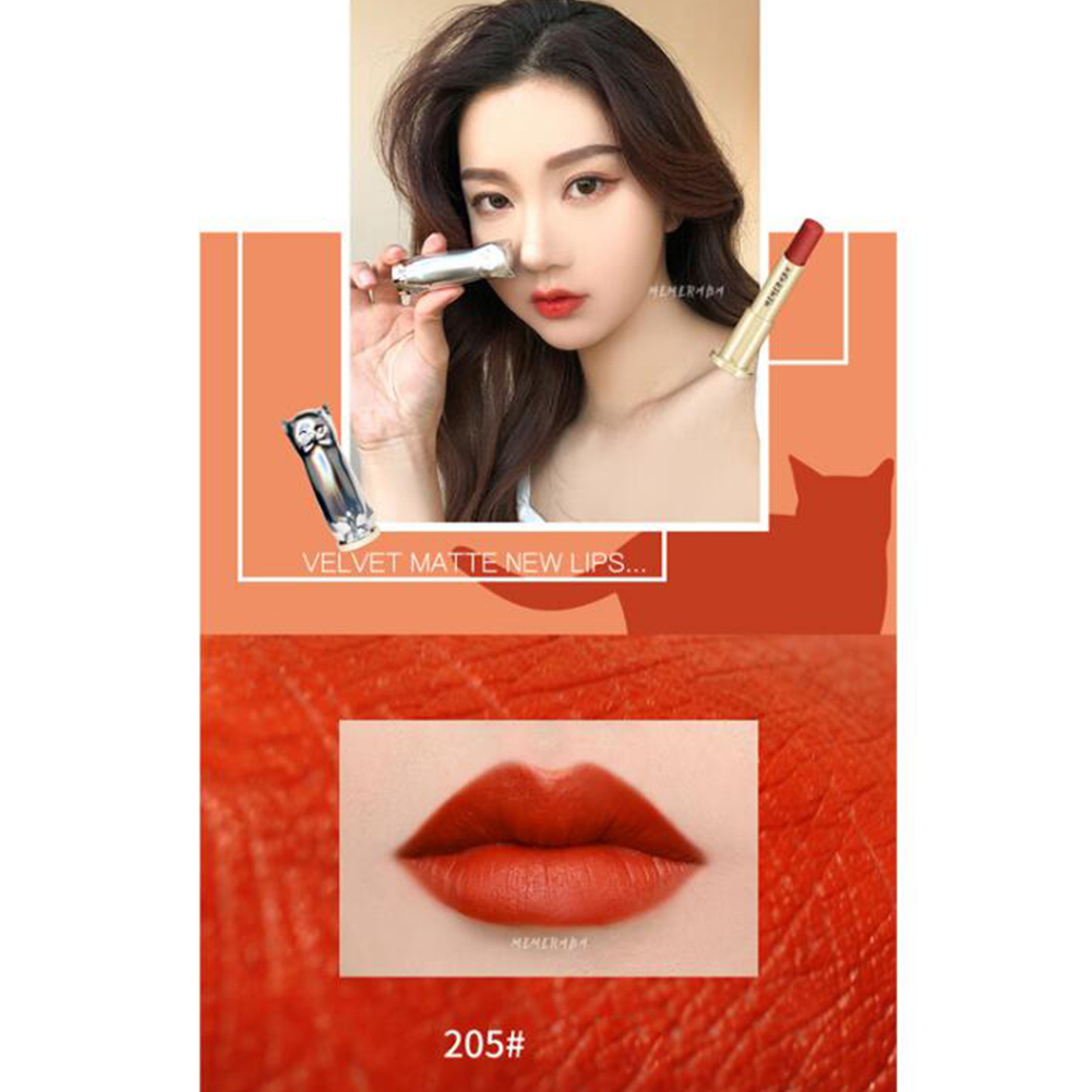 Wholesale Cute Cat Shaped Matte Lipstick Long Lasting Lipsticks Velvet ...