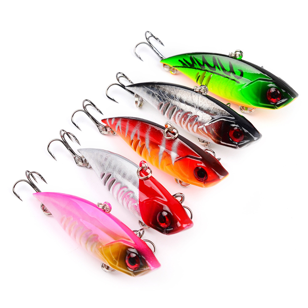 Wholesale 5 Pcs VIB Life-like Fishing Lures 5 Color Fishing Tackle ...