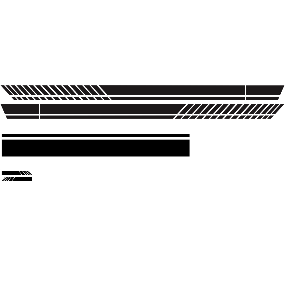 Wholesale Car Body Racing Side Door Long Auto Sticker Stickers Auto ...