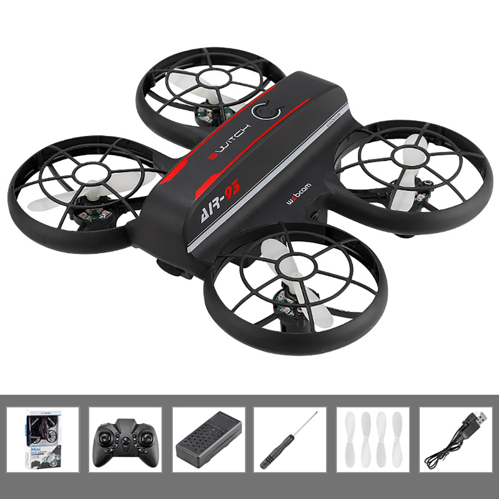 Wholesale RC Drone Fixed Altitude 360 Degree Rotation Headless Mode ...