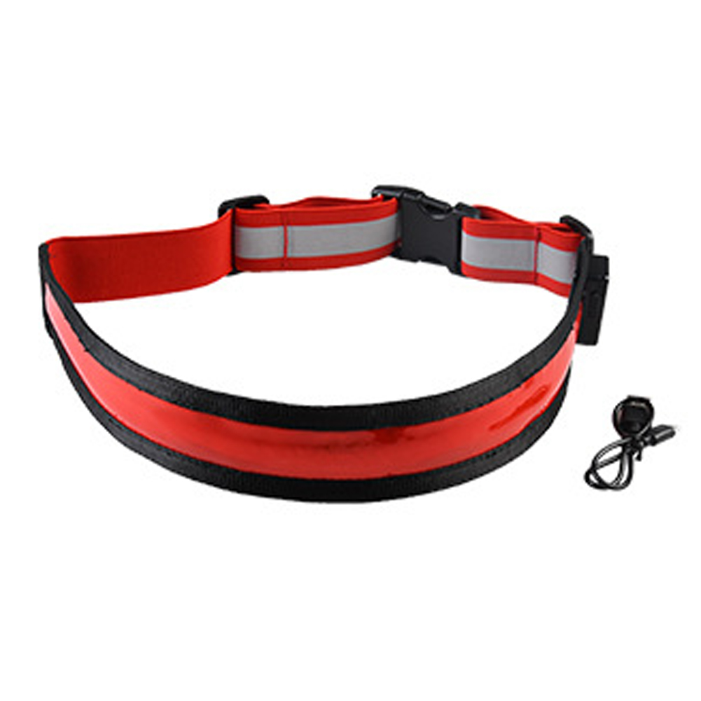 Wholesale USB Rechargeable LED Belt Flash Safety Light Belt for Runner ...
