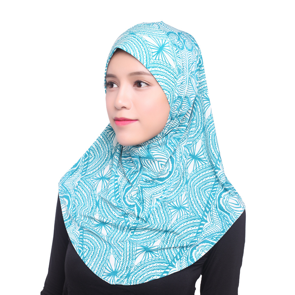 Wholesale Muslim Islamic Jersey Turban Women Kerchief From China