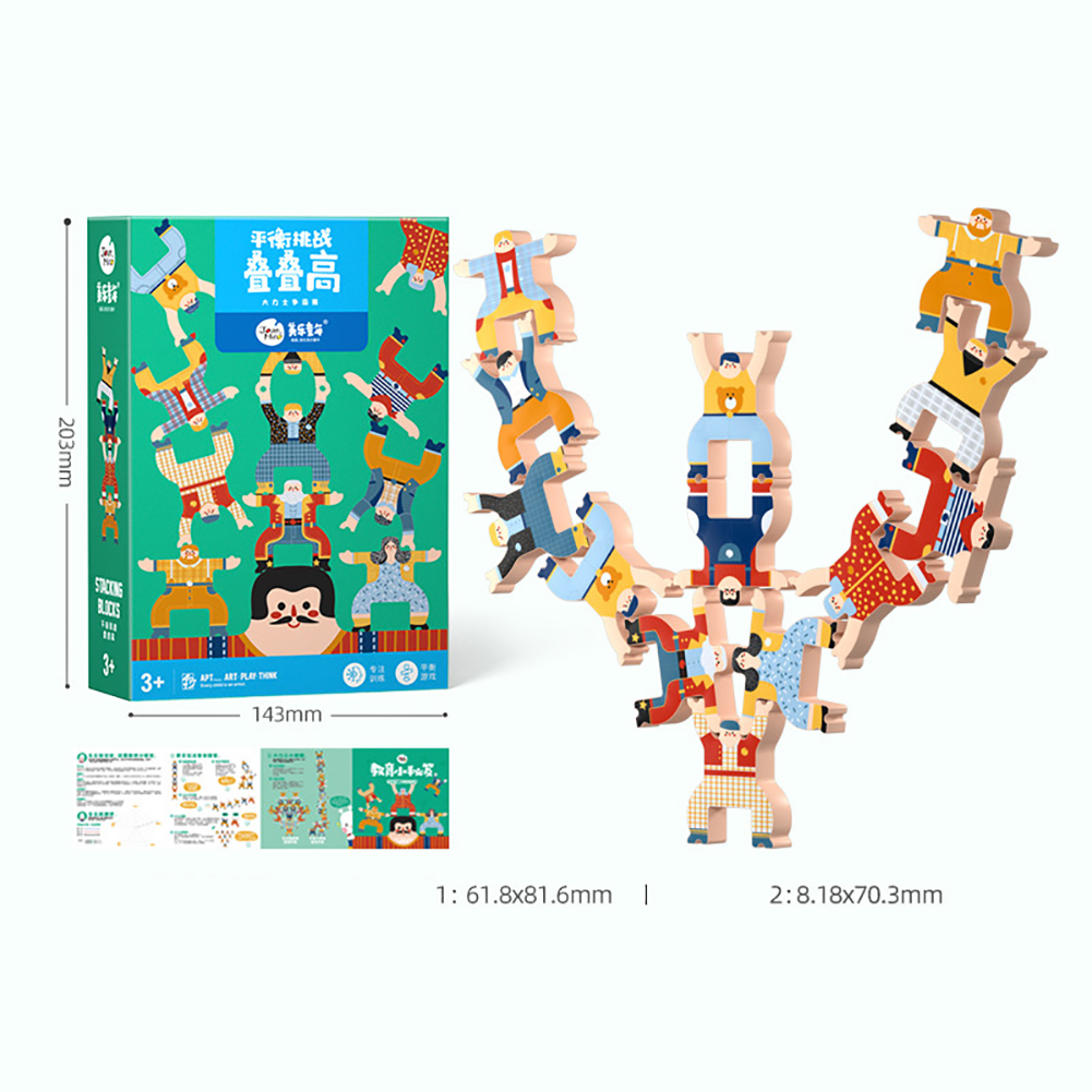 Wholesale Educational Hercules Balance Building Blocks DIY Stacking ...