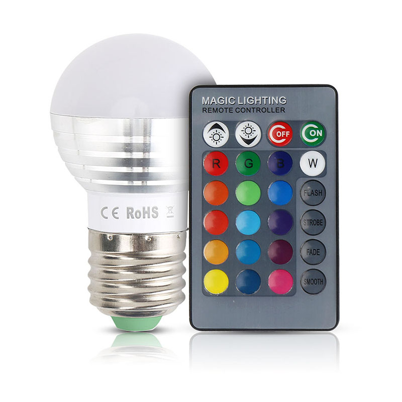 Wholesale Unique Colorful Changeable RGB LED Spotlight Bulb Christmas ...