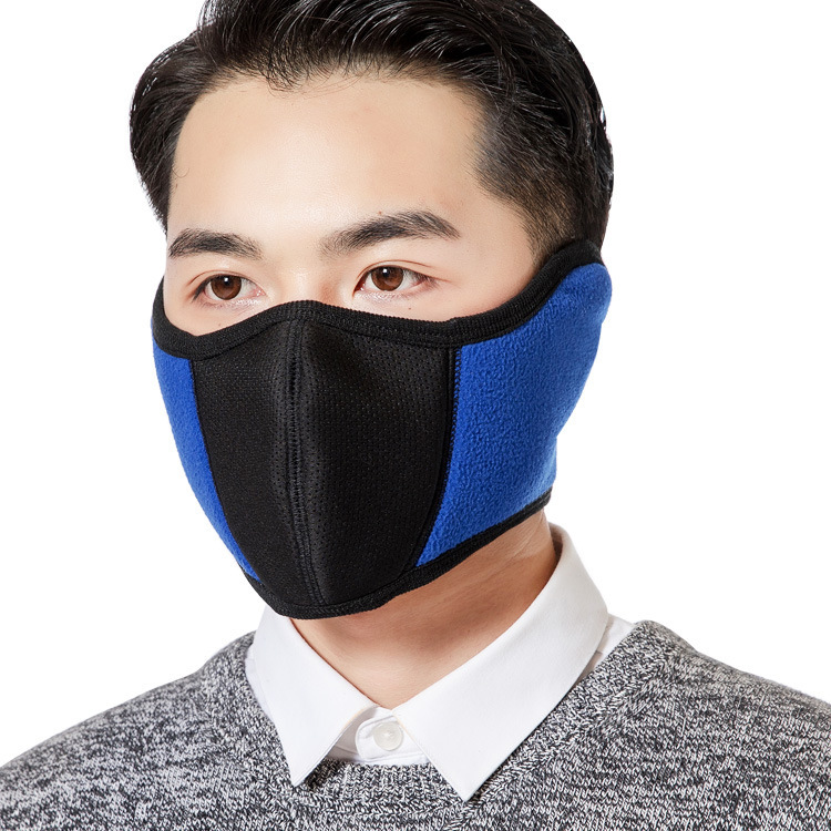 Wholesale Man Women Winter Warm Polar Fleece Mouth Mask Ear Mask ...