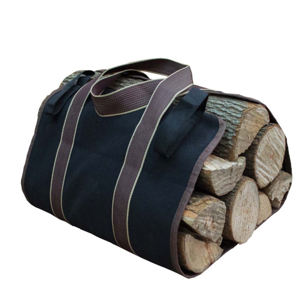 Wholesale Canvas Firewood Wood Bag Log Camping Outdoor Holder Carry ...