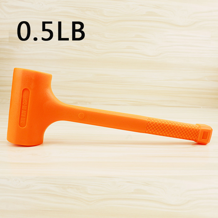 Wholesale Solid Hammer Dead Blow Mallet Orange Soft Rubber Unicast ...
