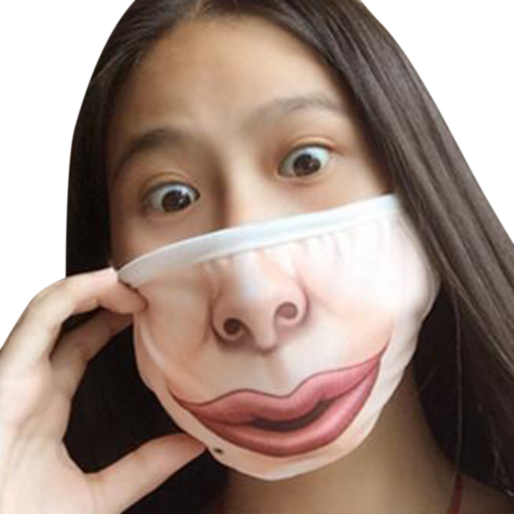 Wholesale Creative Mischievous Mouth Mask Anti-Dust Warm Face Masks B ...
