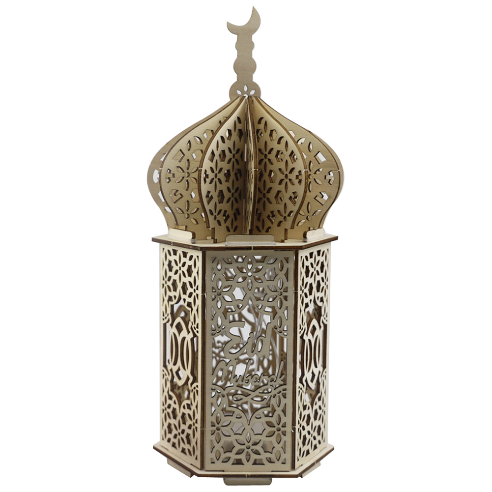 Wholesale Muslim Light Wooden Lighthouse Shape Ramadan Eid Mubarak ...