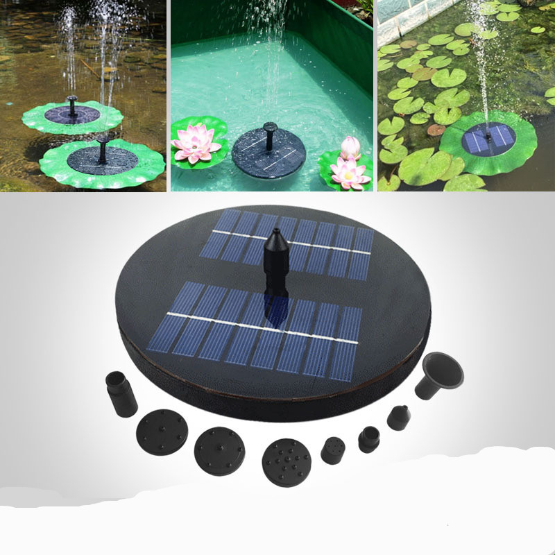 Wholesale Solar Floating Miniature Landscape Fountain for Home Garden ...