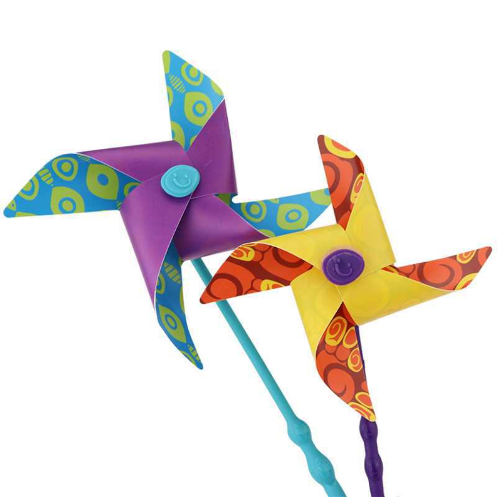 Wholesale 2Pcs Kids Colorful Mini Pinwheel Toy for Outdoor Garden Yard ...