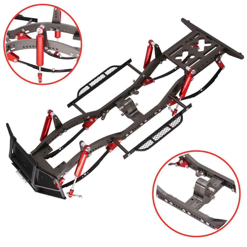 Wholesale 11.2 inch 285mm Wheelbase Metal Chassis Frame with Front ...