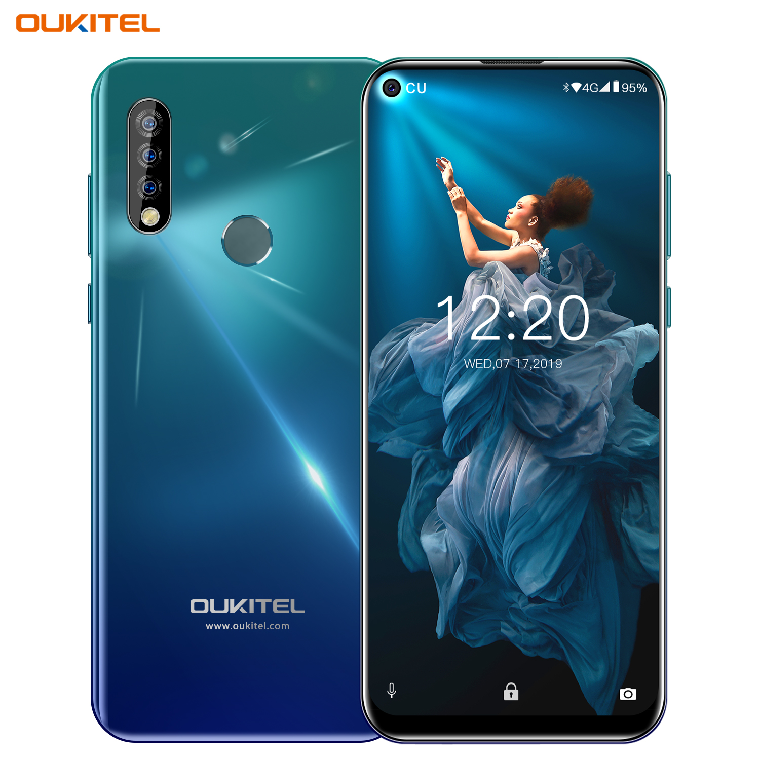 Wholesale OUKITEL C17 Pro 6.35'' Android 9.0 19:9 MT6763 4GB 64GB ...