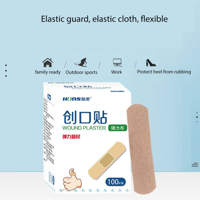 Wholesale 100Pcs Wound Adhesive Paster Medical Aid Bandages Sticker ...